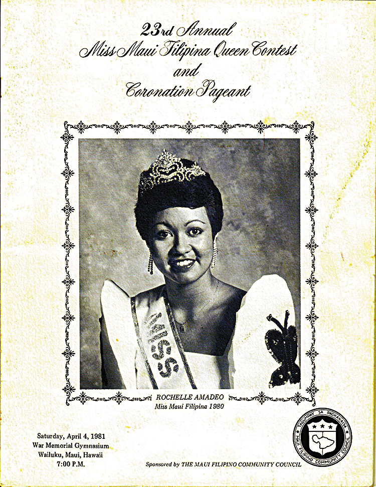 Celebrating Talent, Beauty and Scholarship … The Miss Maui Filipina ...