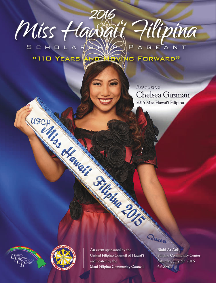 Celebrating Talent, Beauty and Scholarship … The Miss Maui Filipina ...